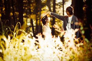 ww｜landwedding 軽井沢の前撮り・フォトウェディングは森の中